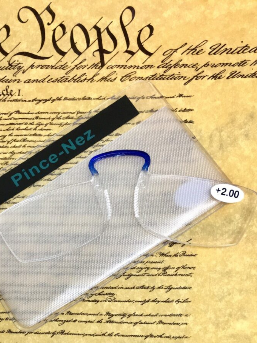 SSP Eyewear Pince-Nez Pocket Readers: Portable Reading Glasses